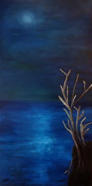 Blue Moon - DCE Art Management - Paintings & Prints, Landscapes ...