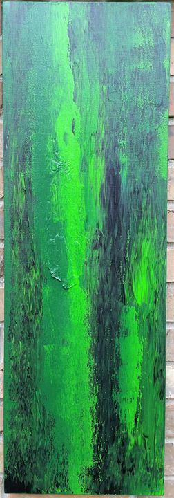 Deep Green - JG Art - Paintings & Prints, Abstract, Color - ArtPal