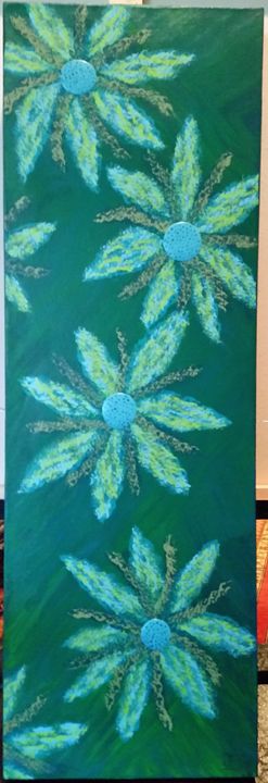 Lilies Blooming - JG Art - Paintings & Prints, Flowers, Plants, & Trees ...