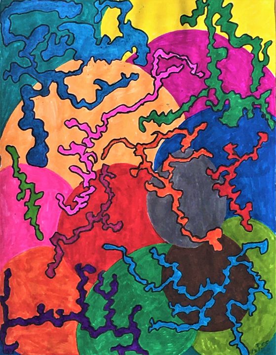 3 - Tom Carlson - Paintings & Prints, Abstract, Movement - ArtPal