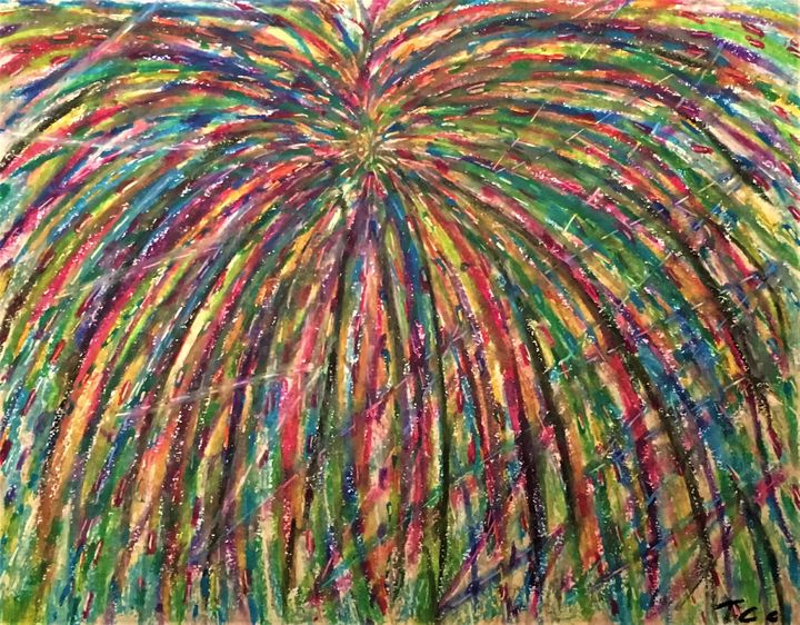 Forth of July - Tom Carlson - Paintings & Prints, Holidays & Occasions ...