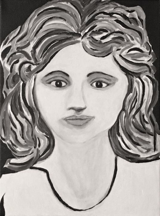 Friend Two - Tom Carlson - Paintings & Prints, People & Figures ...