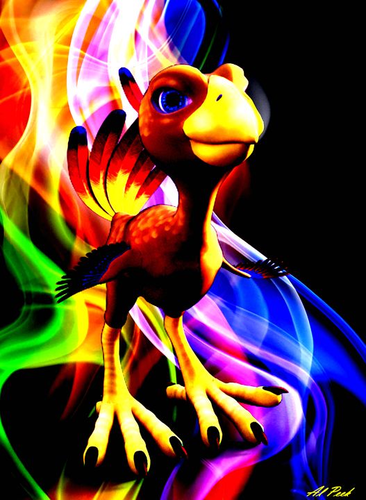 chooky - Art by Al Peek - Digital Art & AI, Animals, Birds, & Fish ...