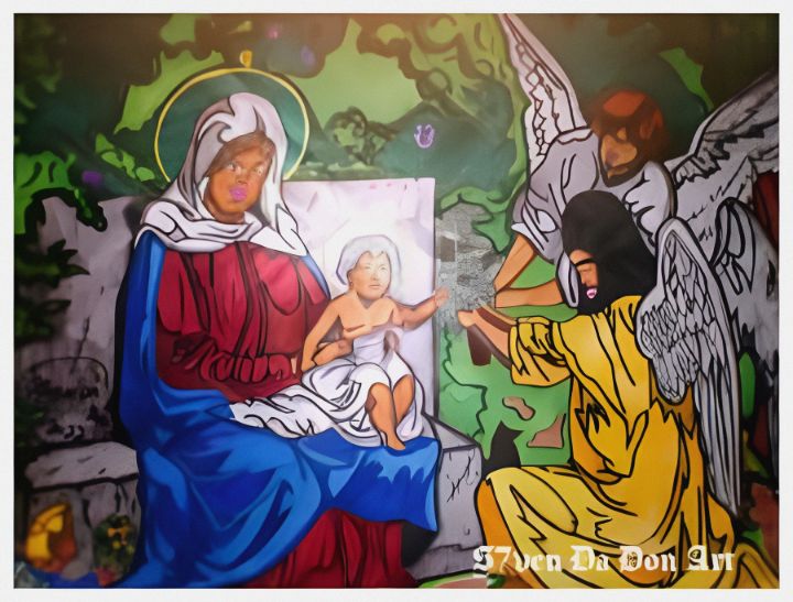 Life of Yeshua 2 - S7ven Da Don Art - Digital Art & AI, Religion ...
