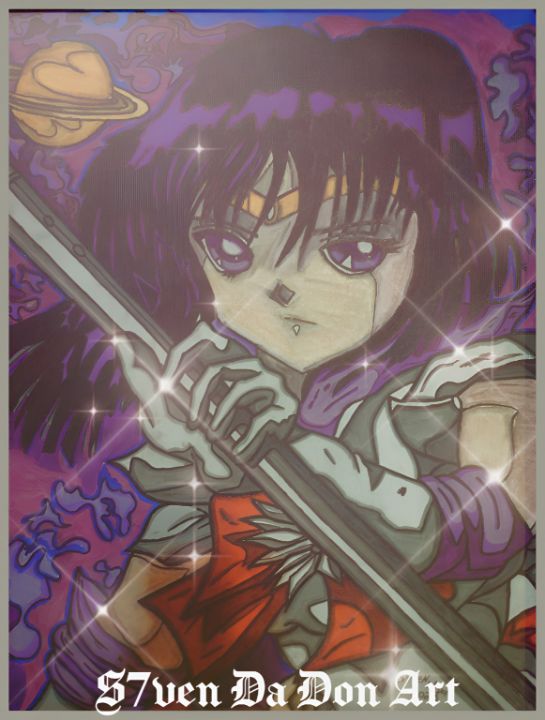 Sailor Saturn - S7ven Da Don Art - Digital Art & AI, Entertainment ...