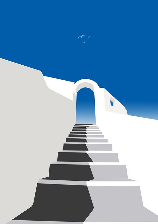 Stairway to Heaven - Mark Simkins - Digital Art & AI, Places & Travel ...
