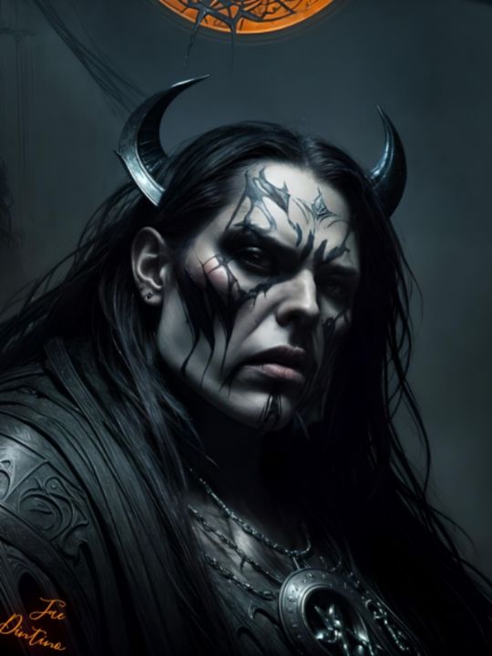 Azazel - Galleria Estrella Virtual featuring Jae Dintino - Paintings ...