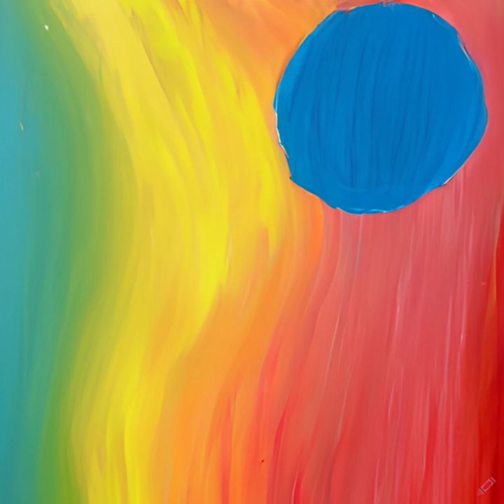 Color field paint art - Artful-Graffiti - Paintings & Prints, Fantasy ...