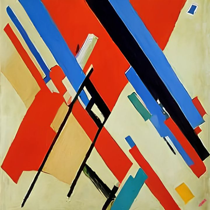 Suprematism art - Artful-Graffiti - Paintings & Prints, Fantasy ...
