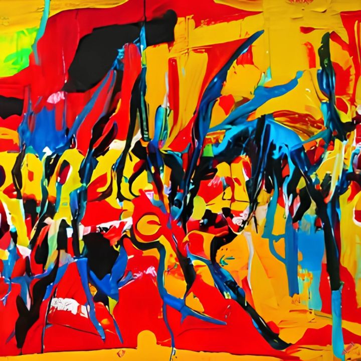 Abstract Expressionism art - Artful-Graffiti - Paintings & Prints ...