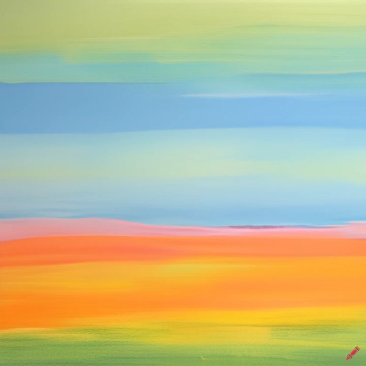 Color field paint art - Artful-Graffiti - Paintings & Prints, Fantasy ...