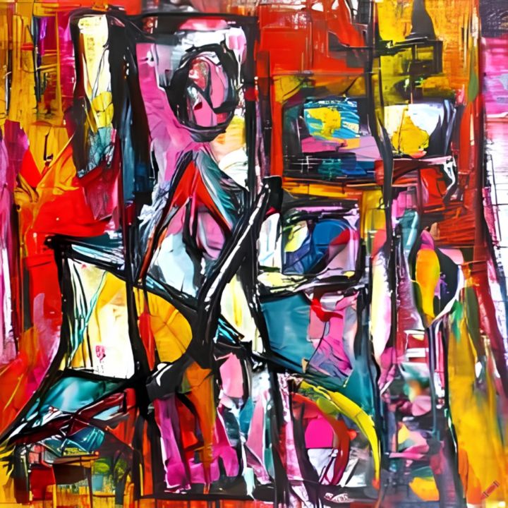 Abstract Expressionism art - Artful-Graffiti - Paintings & Prints ...