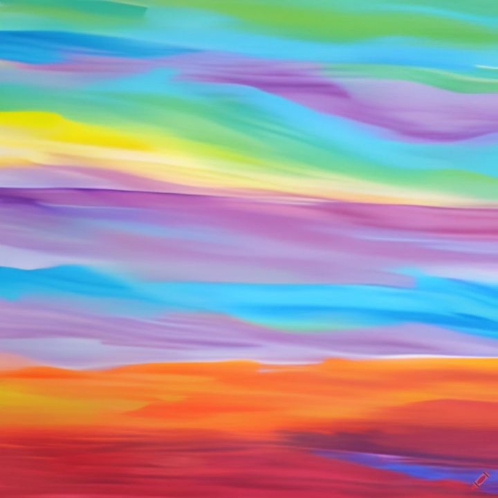 Color field paint art - Artful-Graffiti - Paintings & Prints, Fantasy ...