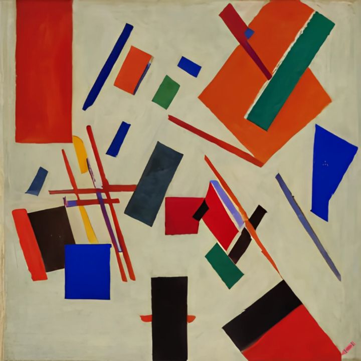 Suprematism art - Artful-Graffiti - Paintings & Prints, Fantasy ...