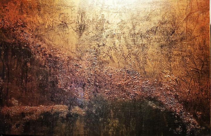 Metallic Decay #2 - Sun Bear Creative - Paintings & Prints, Abstract ...