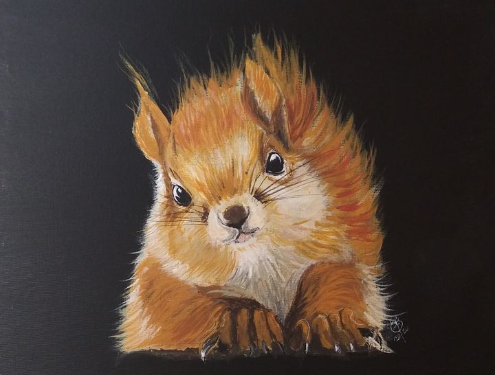 Squirrel Nutkin - Kirsty Smith Innis - Art - Paintings & Prints ...