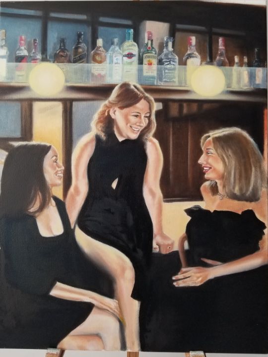 В черном - Pavel Lightman - Paintings & Prints, People & Figures, Male ...