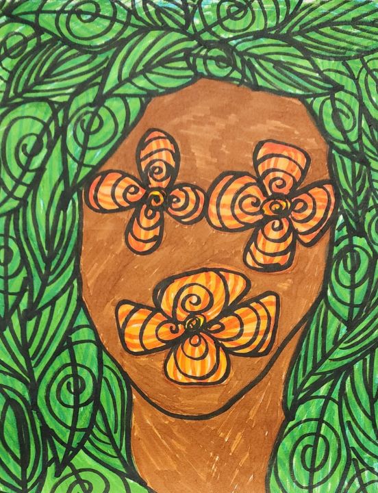 Healing Mama Nature - nubimaja (TH) - Drawings & Illustration, Abstract ...