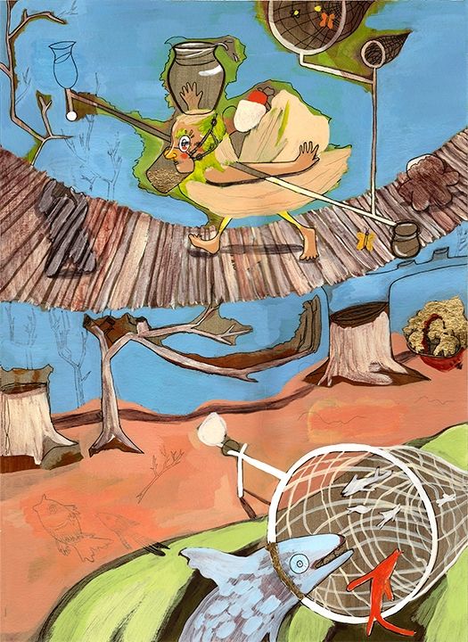 Sustain - Grace Fechner - Drawings & Illustration, Animals, Birds ...