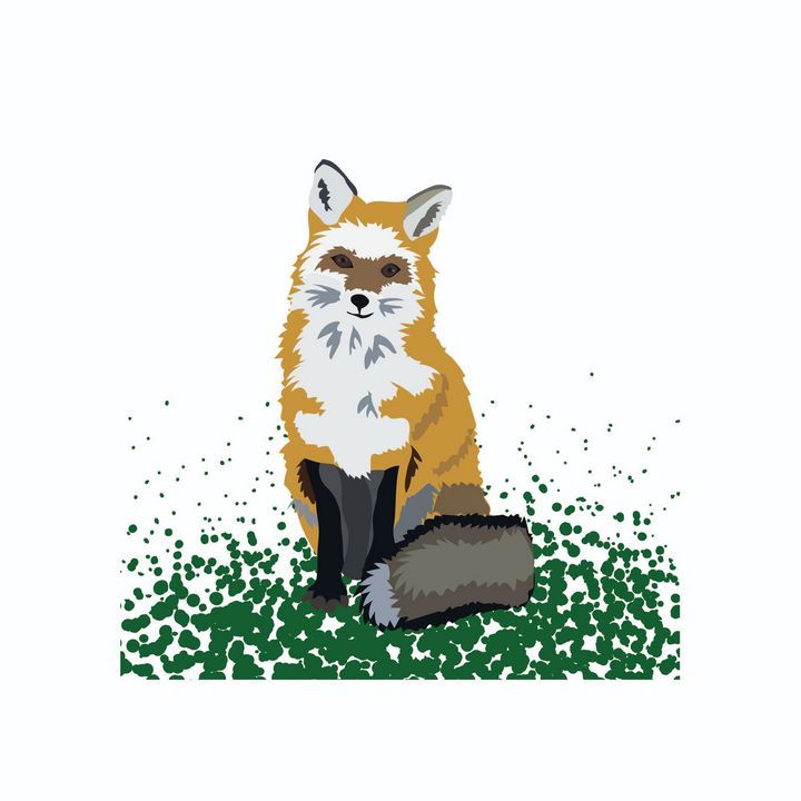 Fox, Green - AlexandraLynne - Drawings & Illustration, Animals, Birds ...
