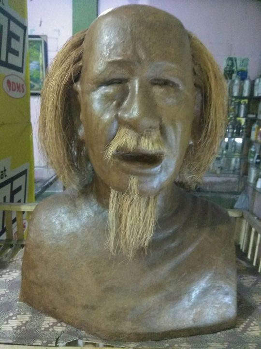 Sculpture torso maestro affandi - DECOreliefart - Sculptures & Carvings ...