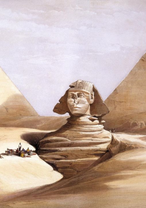 The Sphinx - Printmatou - Digital Art & AI, Ethnic, Cultural, & Tribal ...
