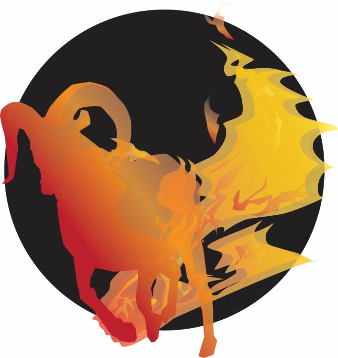 Aries Fire - Mute Artzone - Digital Art, Religion, Philosophy ...