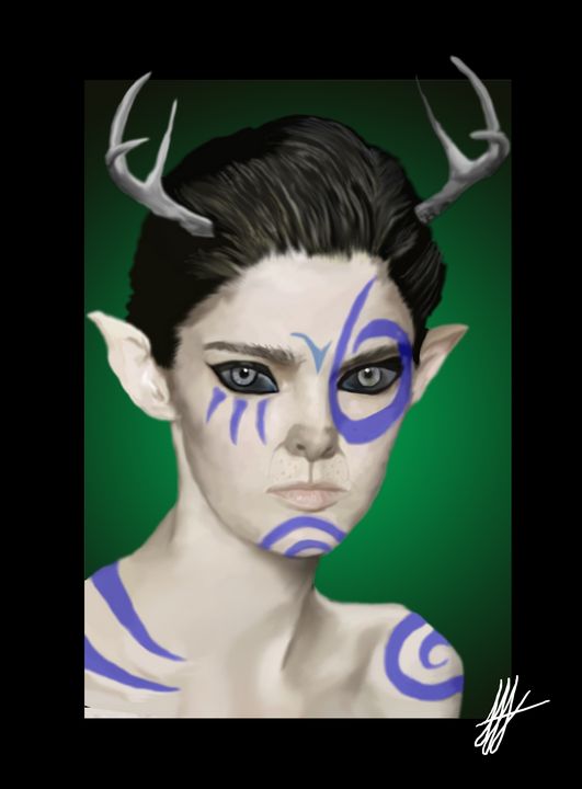Fawn - Odyssey Art - Digital Art & AI, Fantasy & Mythology, Fantasy Men ...