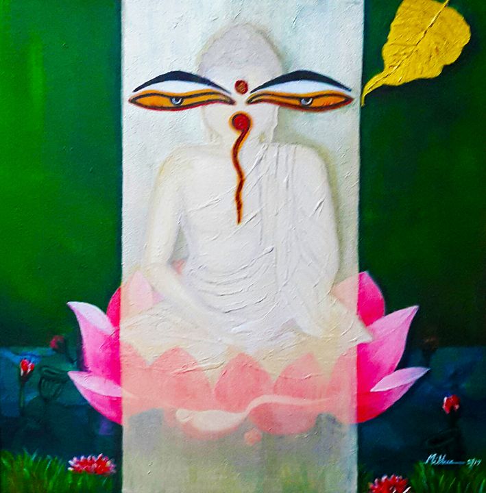 Focussed - Mitu Basu - Paintings & Prints, Ethnic, Cultural, & Tribal ...