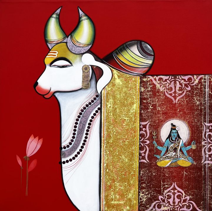 From the Dolna collection - Mitu Basu - Paintings & Prints, Fantasy ...