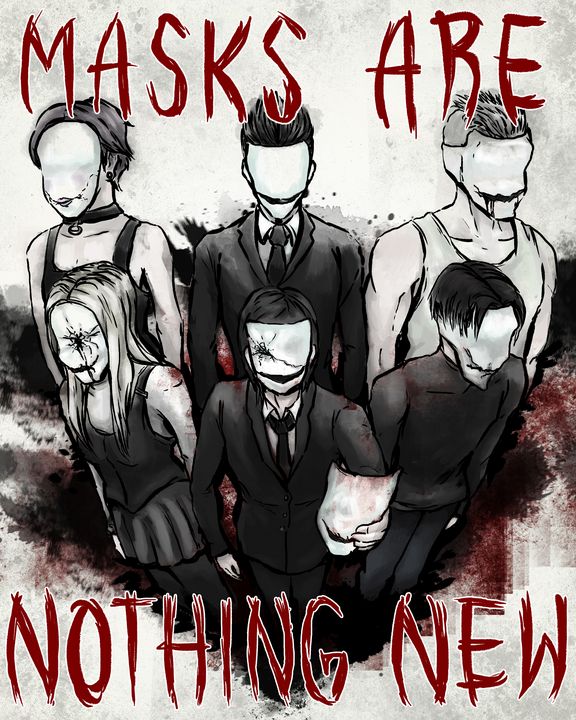 Masked society - Vic Yamato - Drawings & Illustration, Politics ...