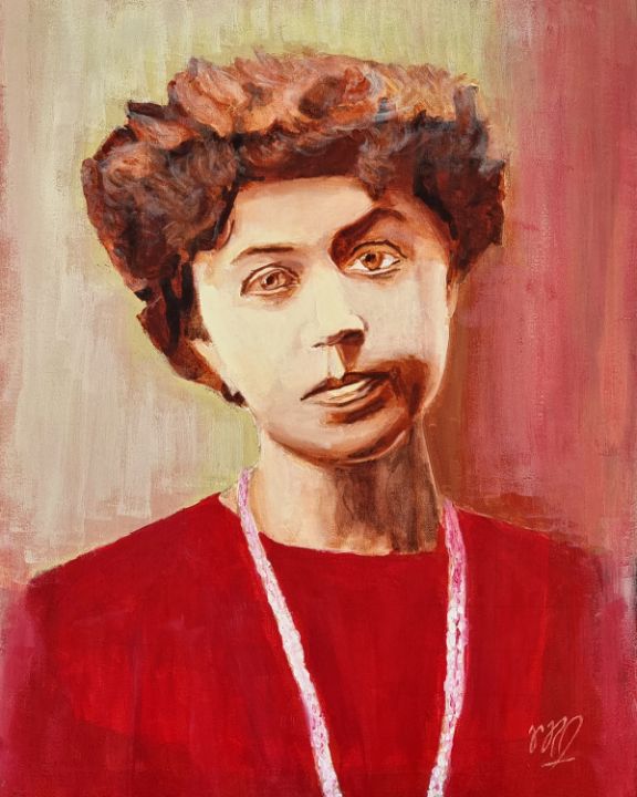 Alexandra Kollontai - Ramchandran Viswanathan - Paintings & Prints ...