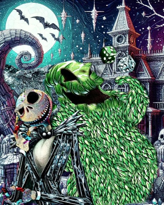 Oggie and Jack - Lilithdragonblue79 - Digital Art & AI, Holidays ...