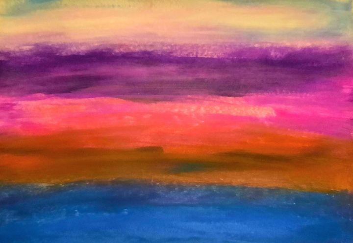 Horizon - Saoirse - Paintings & Prints, Abstract, Color - ArtPal