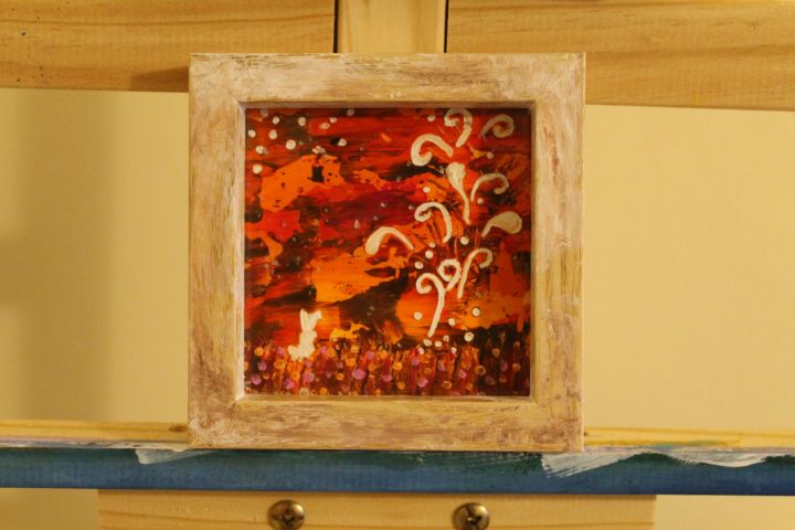The rabbit - Saoirse - Paintings & Prints, Abstract, Organic - ArtPal