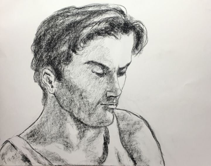 Blue Collar Worker - Brian J. Wagner - Drawings & Illustration, People ...