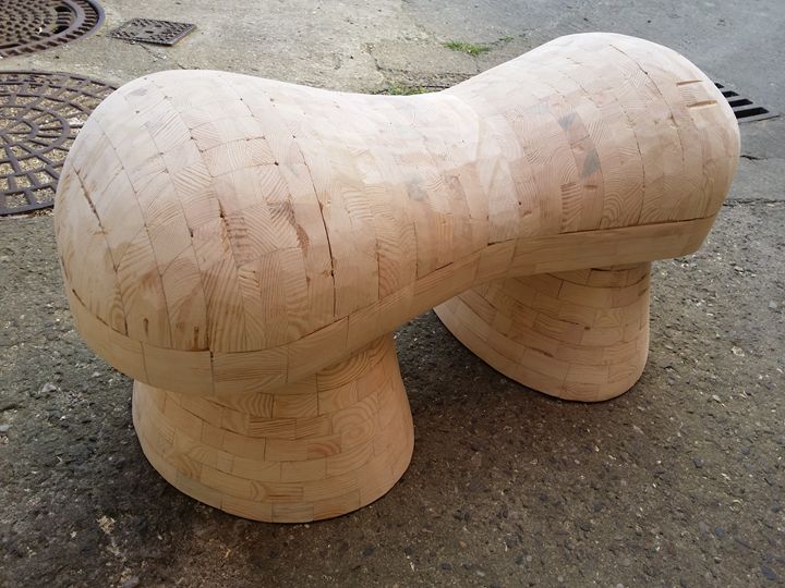 Taboret in organic forms - artaffairs RP - Sculptures & Carvings ...