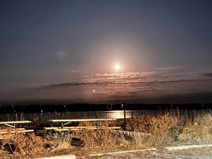 Moon Lighting Up Mississippi River - Elaka Creations - Photography ...