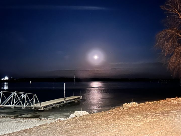 Majestic Moon Over Mississippi River - Elaka Creations - Photography ...