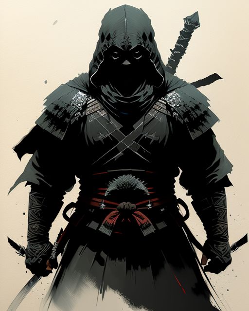 Shadow warrior. - XaviAI - Digital Art & AI, Fantasy & Mythology ...