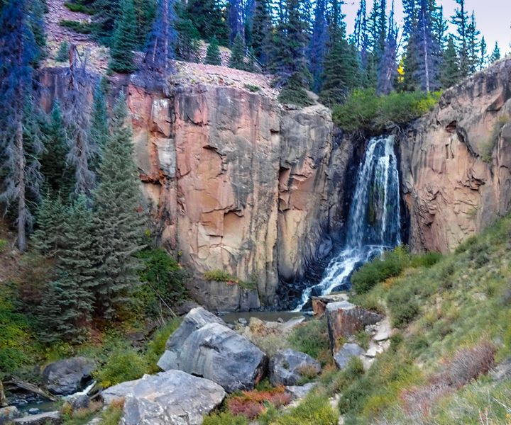 Mountain Water Fall - Aspen Willow Fine Art Photography Gallery ...