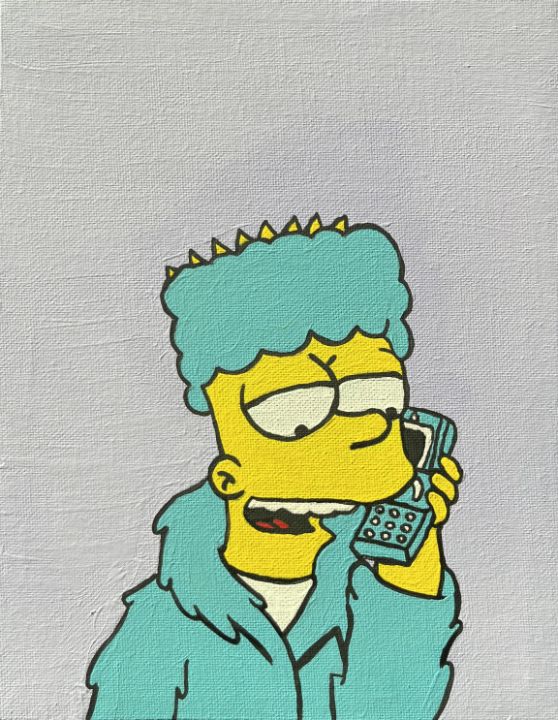 Bart is Calling - Westlands Agency - Paintings & Prints, Childrens Art ...