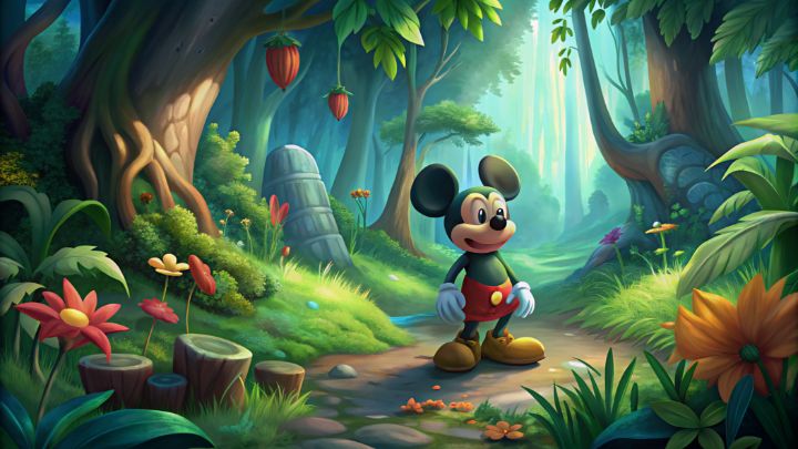 Mickey’s Ultimate Forest Adventure 4 - Artlia - Digital Art & AI ...