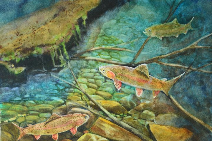 The Secret Life Below Still Waters - Terri Robertson Fine Art ...