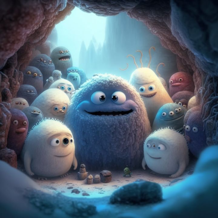 Cute critters - LAS - Digital Art & AI, Childrens Art, Other Childrens ...