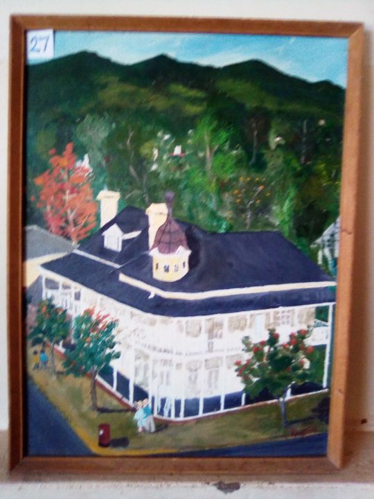 Mutare Club Building - Kingston Artwork - Paintings & Prints, Buildings ...