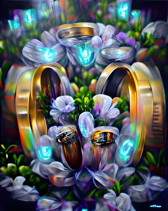 Love Eternal - Lady Luna Star - Paintings & Prints, Religion ...