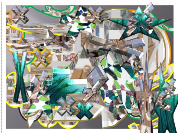 Math - DigitalArt Seven - Digital Art & AI, Abstract, Geometric - ArtPal