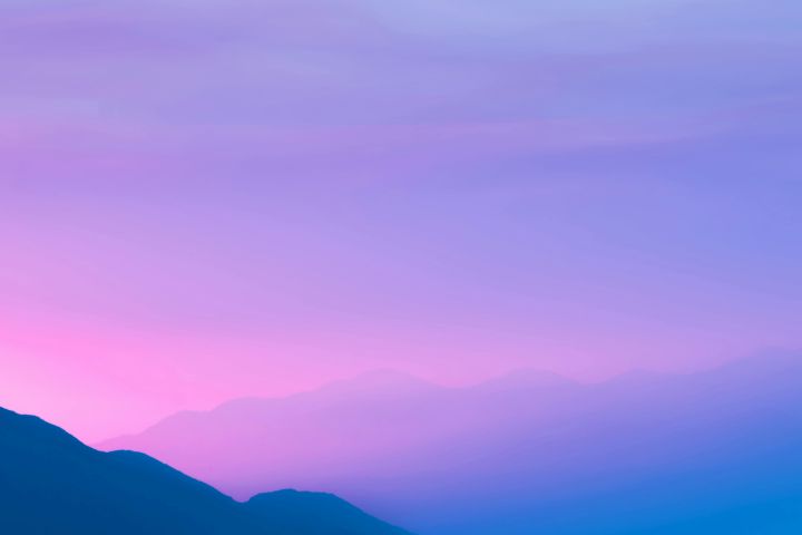 Amazing Violet Sky in Dream - Elegant - Paintings & Prints, Landscapes ...
