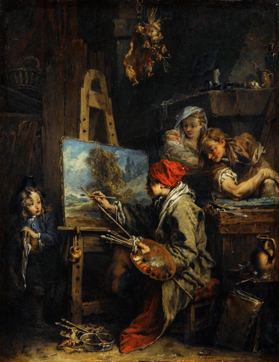 The Landscape Painter, Boucher - Art_Collection_LP - Paintings & Prints ...